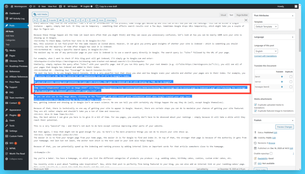 How To Add Alt Text Attributes To WordPress Images In 1 Minute