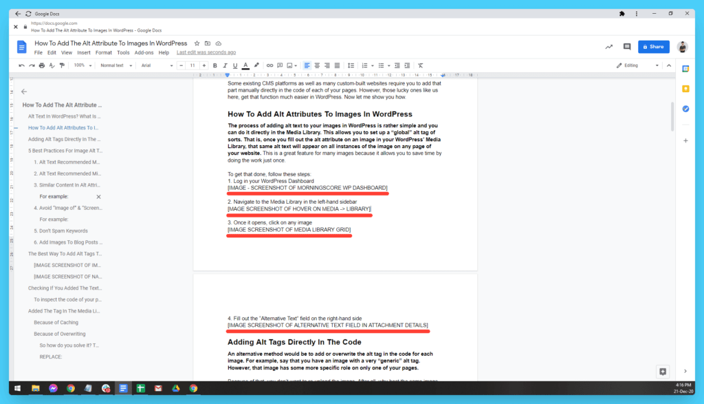 How To Add Alt Text Attributes To WordPress Images In 1 Minute