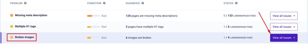 Find broken images on your website | Broken image checker