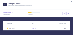 How to find broken images and how to fix with them